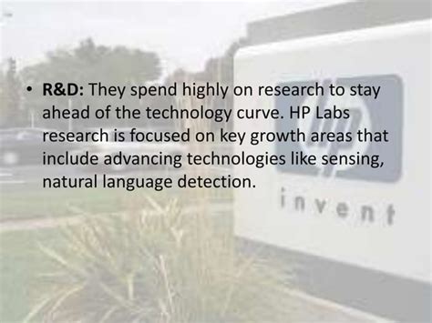 Presentation On HP Company PPTX