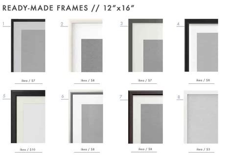128 Ready Made Frames To Get You Gallery Wall Ready Emily Henderson