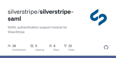 Github Silverstripesilverstripe Saml Saml Authentication Support Module For Silverstripe