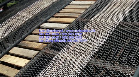 ตะแกรงเหล็กฉีกxg21 ตะแกรงสันหนา ตะแกรงพื้นรถเหยียบ