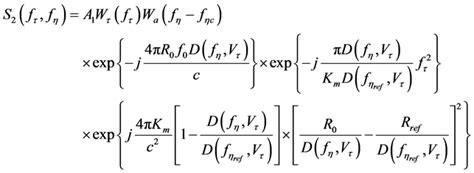 合成孔径声呐成像算法之cs算法仿真研究 synthetic aperture sonar imaging algorithm—the