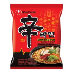 Лапша быстрого приготовления Шин Рамен Nongshim, пачка 120 г купить с ...