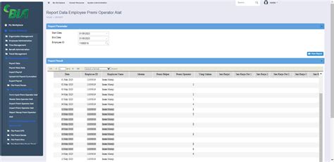 Feature 2261 Report Premi Operator Alat Pt Bia Redmine