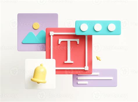 Web Ui Ux Design Concept 3d Web Development And Interface Design Seo Optimization Marketing