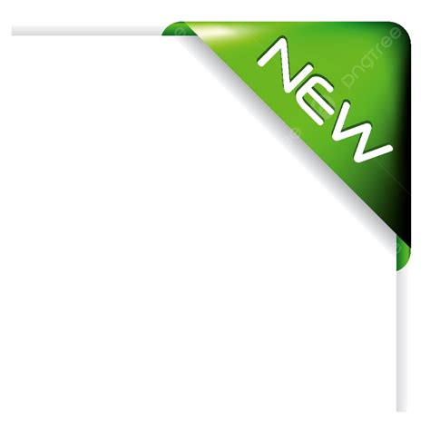 Green Corner Vector Hd Images Green Corner Vector Illustration Background Artwork Decor Png