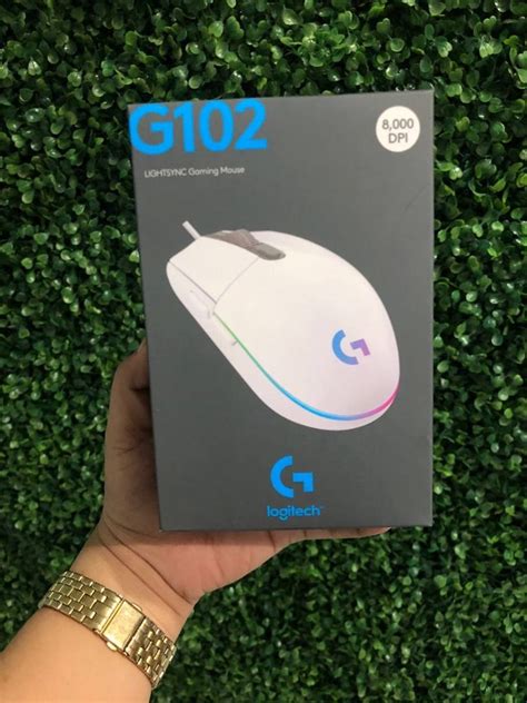 Logitech G Lightsync Rgb Gaming Mouse White Computers Tech Parts Accessories Mouse