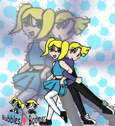 Pgg Couples Bubbles And Boomer By Kimanime Ppg And Rrb Bubbles And Boomer Ppg