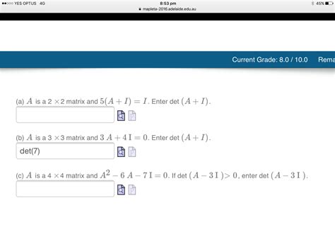 solved a is a 2 times 2 matrix and 5 a i i enter det