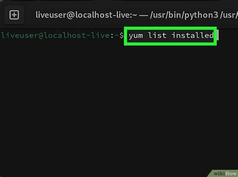 how to uninstall yum packages centos fedora red hat linux