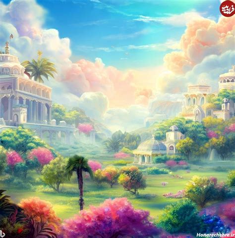 23 عکس از بهشت و عکس واقعی خدا که شگفت انگیز است