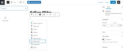 How To Display Woocommerce Product Images In The Gallery Slider Block
