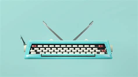 3d Vintage Typewrite Turbosquid 2120203