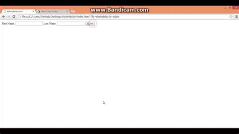 39 Xhtml And Css Tutorials Form Input Submit Button بالعربي Youtube