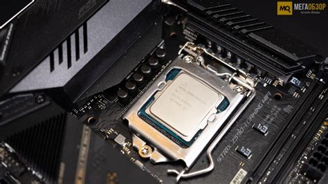Обзор Intel Core I7 11700kf Тесты сравнение быстродействия ручной разгон Megaobzor