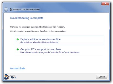 USB Fix It Official Microsoft Tool To Repair Removable Device Issues