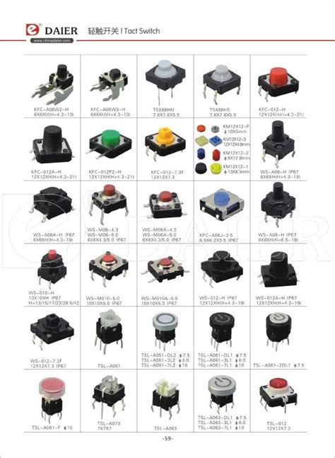 X Illuminated Tactile Switch Pin Tact Switch With Led Smd Terminal Buy Tact Switch With