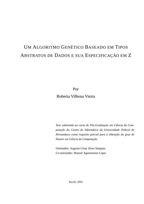 Pdf Um Algoritmo GenÉtico Baseado Em Tipos Dokumen Tips