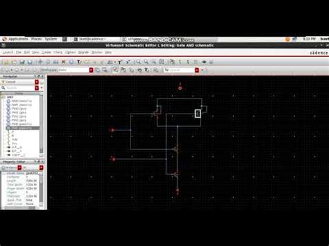 Design Of AND Gate Schematic In Cadence Virtuoso YouTube