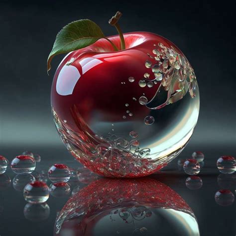 水晶苹果 全部作品 Ai绘画 素材集市