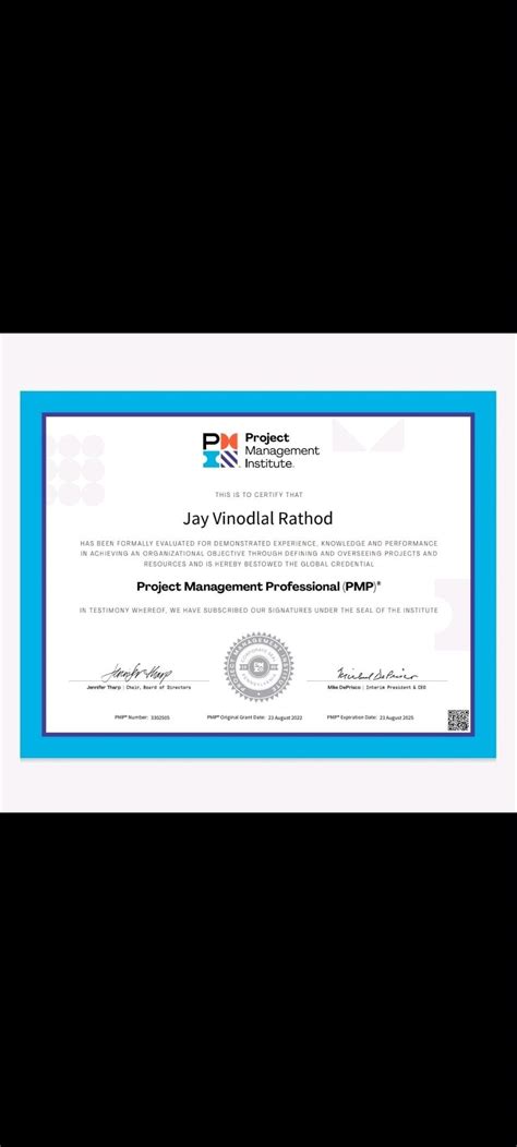 Jay Rathodpmp® On Linkedin Projectmanagement Pmp Pmicertification Pmi 44 Comments