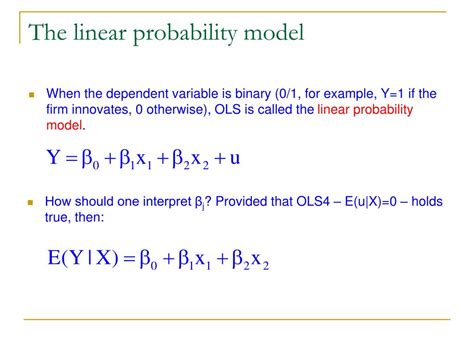 PPT Class Qualitative Dependent Variable Models PowerPoint Presentation ID