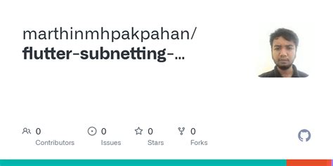 Github Marthinmhpakpahan Flutter Subnetting Calculator