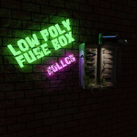 Low Poly Fuse Box Rollos
