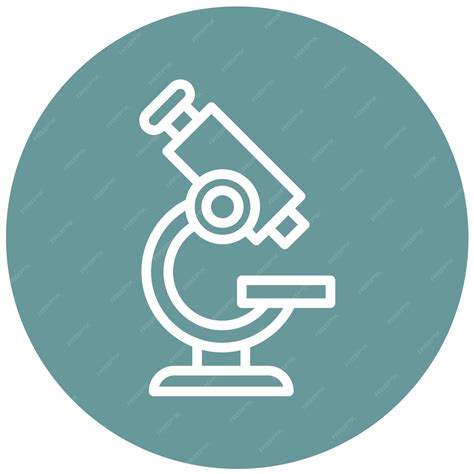 Premium Vector Vector Design Microscope Lab Icon Style