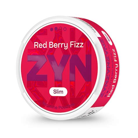 Zyn Red Berry Fizz Slim Normal 6 Mg Pouch Nordic Fulfillment