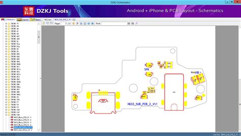 H633 Sub Pcb 2 V1 1 Tecno Ca8 Tecno Schematic Dzkj Schematics