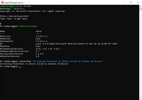 Install Powershell 7 On Wsl And Ubuntu Saggie Haim Automate Everything Cloud And Ai