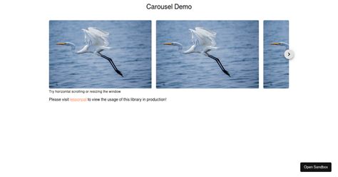 React Carousel Mui Demo Forked Codesandbox
