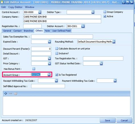 Troubleshooting Save Invoice Error Invalid Account No Autocount Resource Center