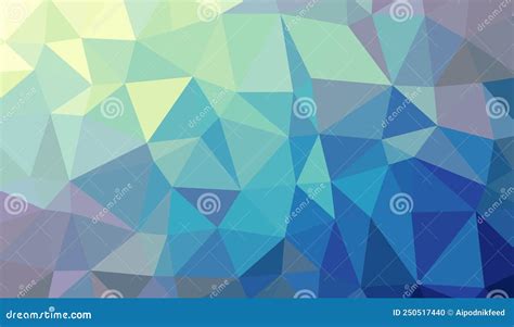 Abstract Background Polygon Colorful Stock Illustration Illustration