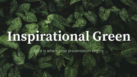 Google Slides PowerPoint Templates About Trees
