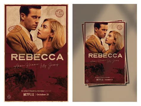Rebecca 2020 Movie Poster On Behance