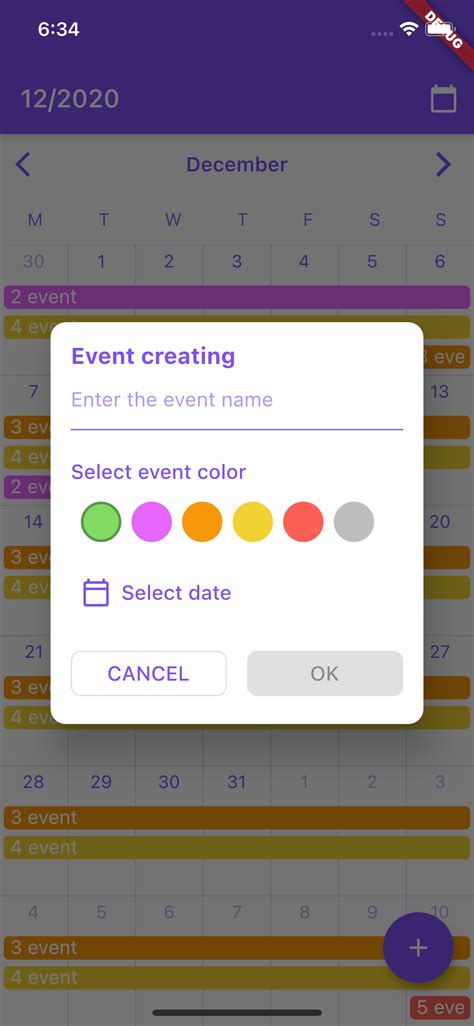 Github Cleveroadcrcalendar Highly Customizable Feature Packed