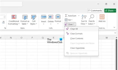 too many different cell formats excel error [fix]