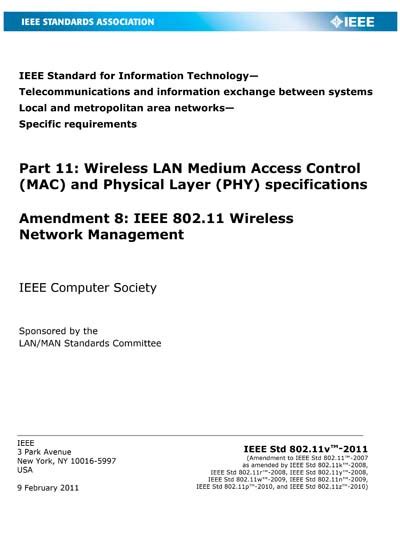 IEEE Std V IEEE Standard For Information Technology Telecommunications And