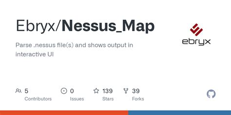 GitHub Ebryx Nessus Map Parse Nessus File S And Shows Output In Interactive UI