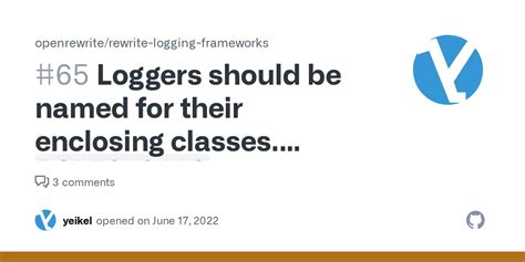 Loggers Should Be Named For Their Enclosing Classes RSPEC 3416
