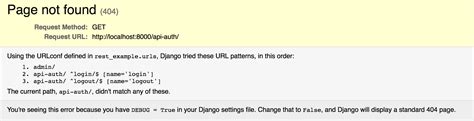 Python Running The Django Rest Framework Example With Django 20
