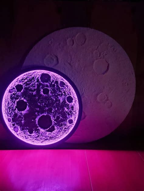 Декоративная луна барельеф с Rgb подсветкой ️ ️ ️ручная работа Nel 2024