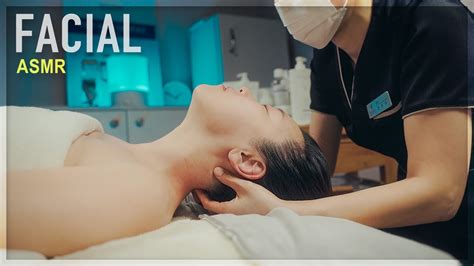 Asmr 😪 찐득한 얼굴 마사지로 완벽한 휴식 ~ 👍 에스테틱에서 꿀 수면 Youtube