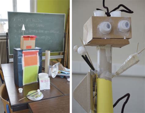 Goofy Dj Robot Right Vs Severe Looking Robot Left Groups 4 And 6