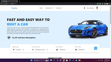github yasirudeshan vehicle reservation system vehicle reservation