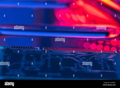 Computer Random Access Memory RAM Close Up Stock Photo Alamy