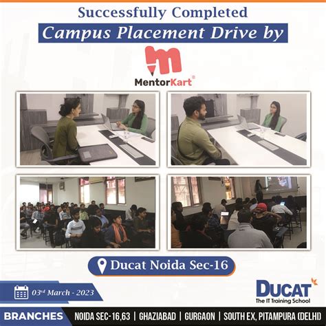 ducat india on linkedin placement campus interview opportunity ducat