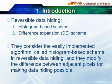Ppt Reversible Data Hiding With Improved Histogram Alteration Method