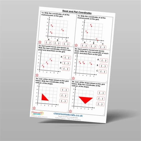 Year 5 Read And Plot Coordinates Varied Fluency Resource Classroom Secrets